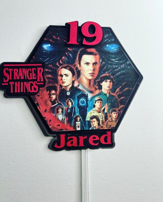 Cake Topper / Stranger Things - Etsy