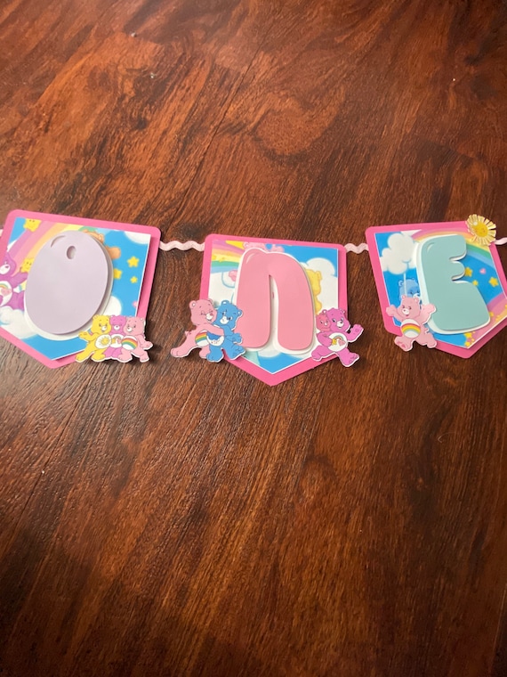 Care Bears Highchair Banner | Etsy