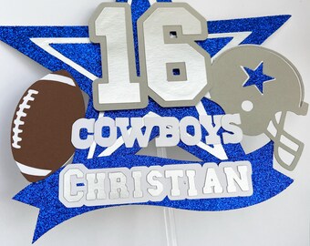 Dallas Cowboys Cake Topper - Etsy
