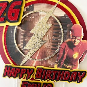 Flash Cake Topper - Etsy