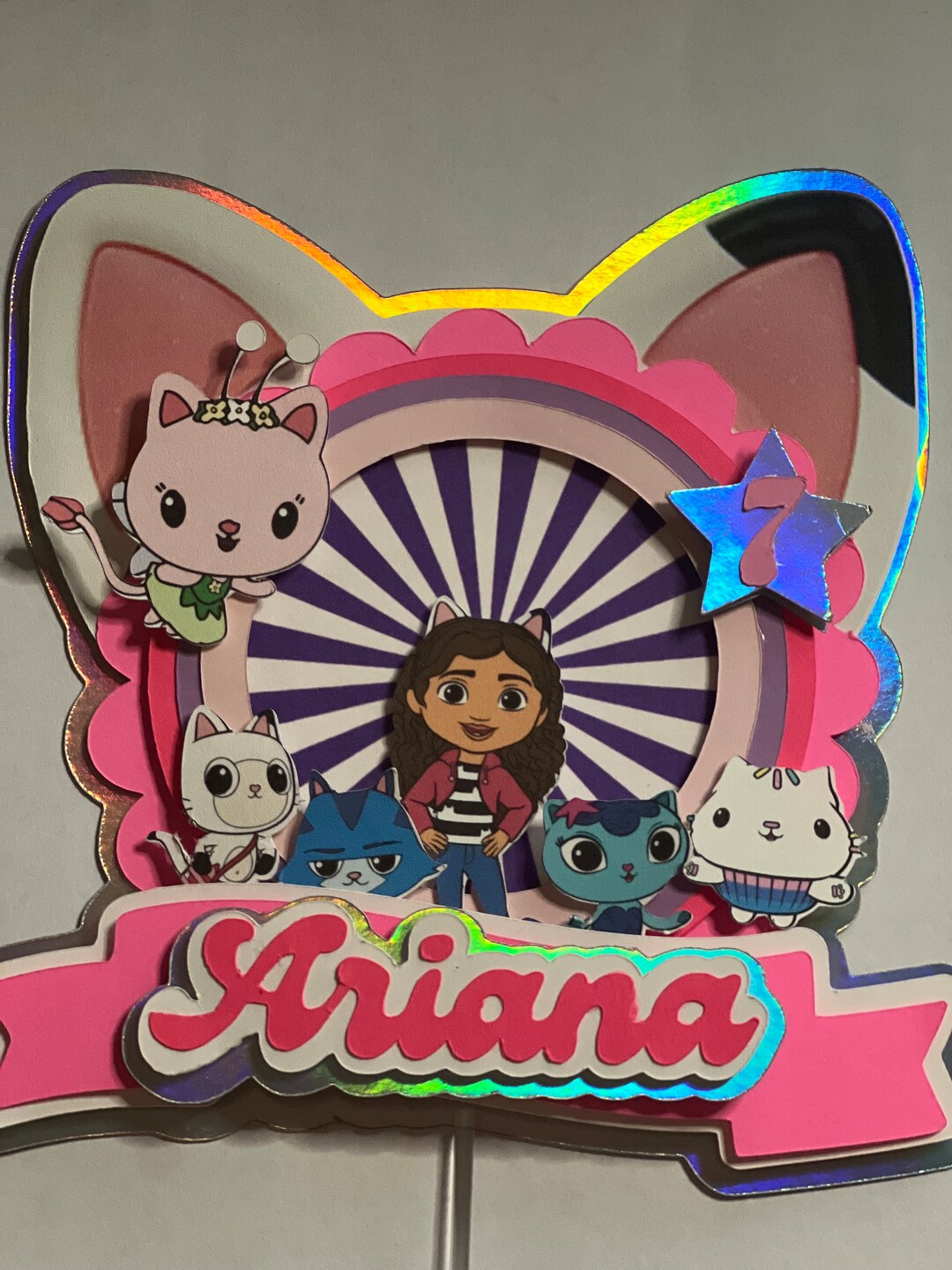 Dollhouse Inspo Cake Topper - Etsy