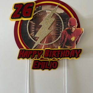 Flash Cake Topper - Etsy