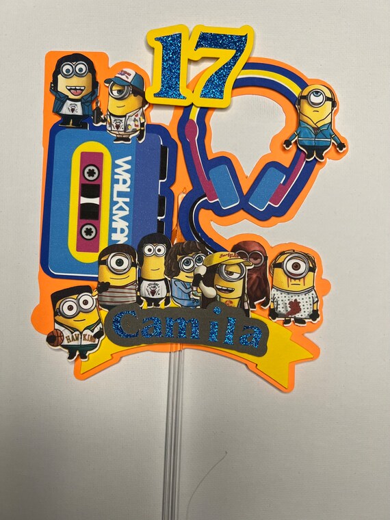 Minion Cake Topper - Etsy