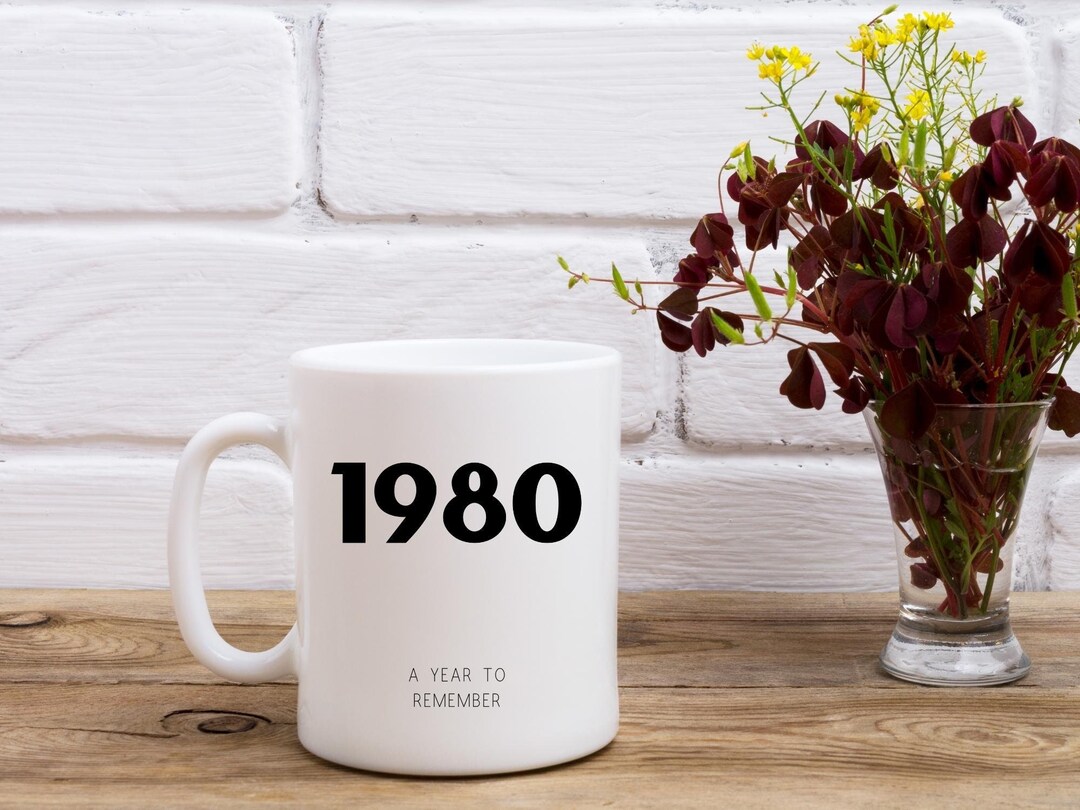 1980 A Year to Remember, 1980 Coffee Mug, 1980 Memories, Born in 1980 ...