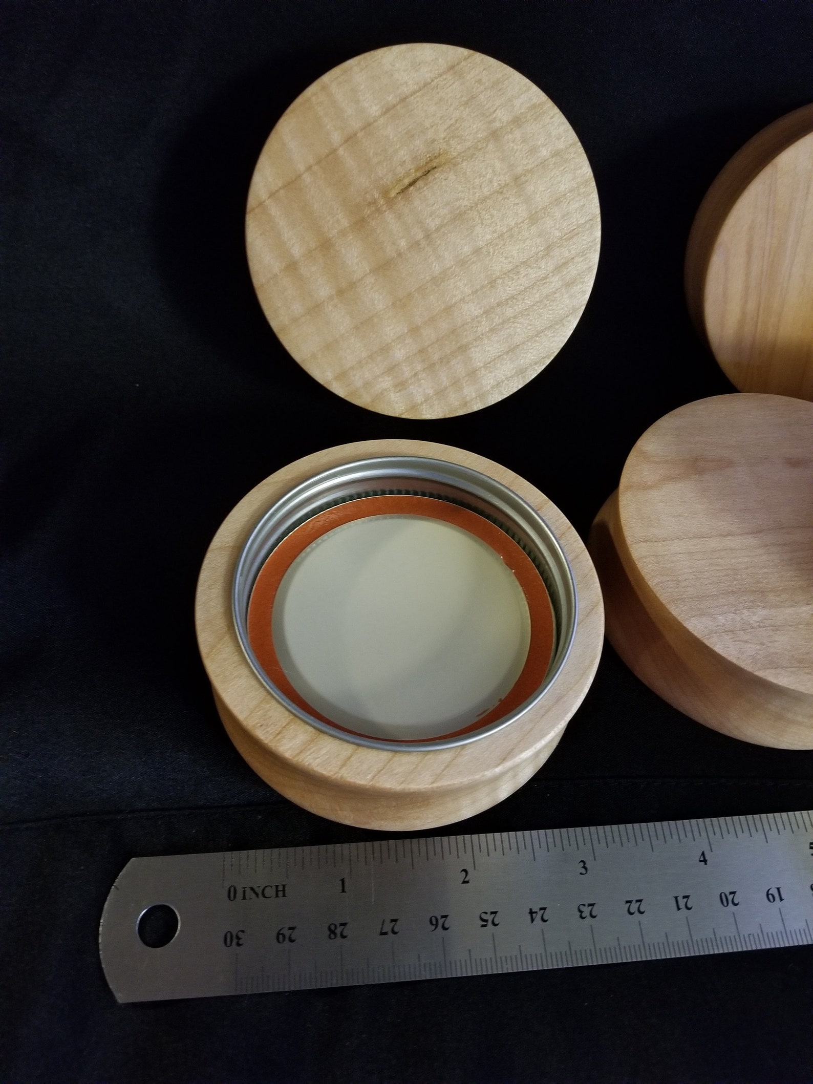 Wooden Mason Jar Lid - Etsy