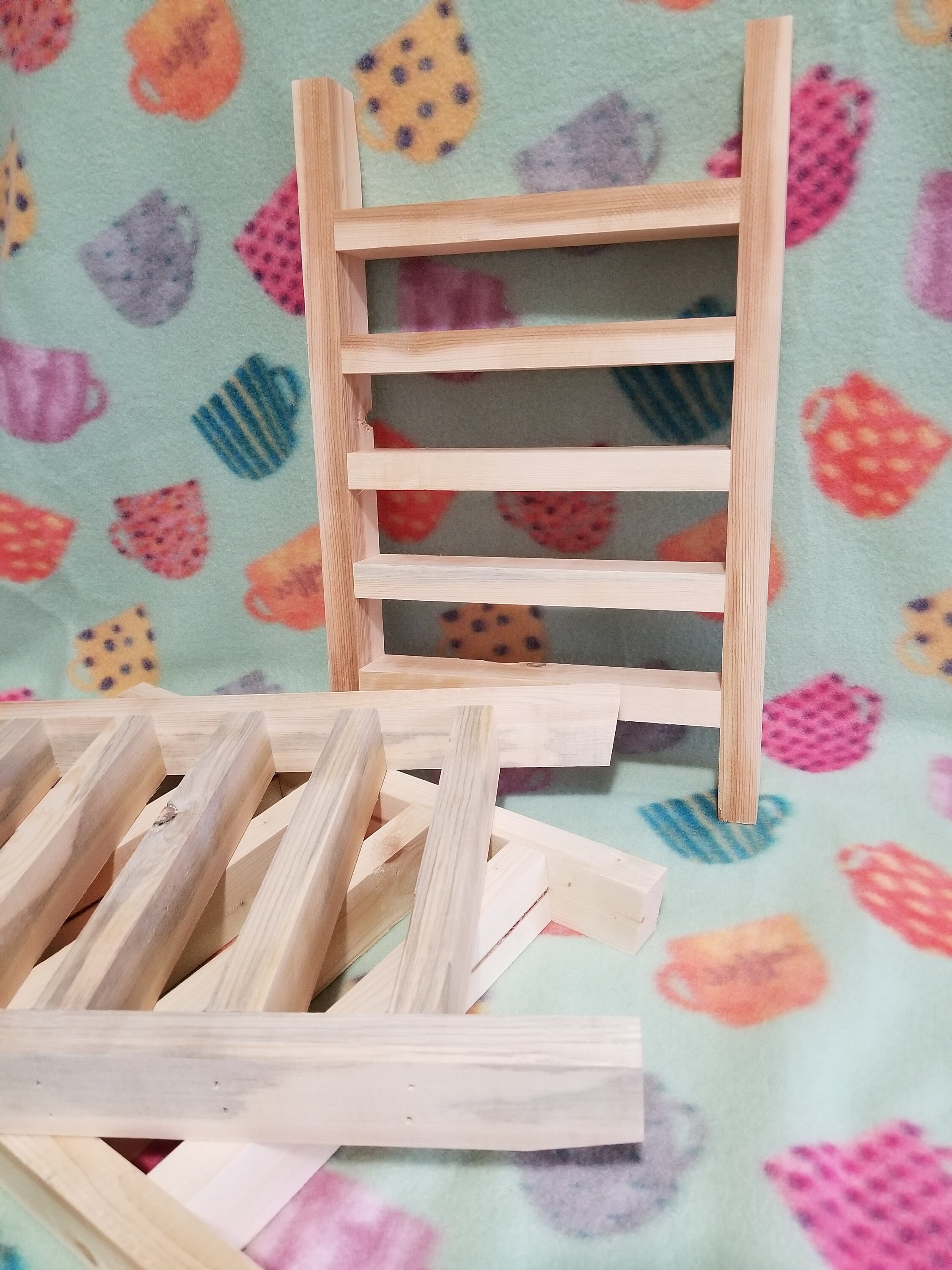 Rustic K-cup Ladder Organizer, Coffee Pod Storage, Kitchen Decor ...