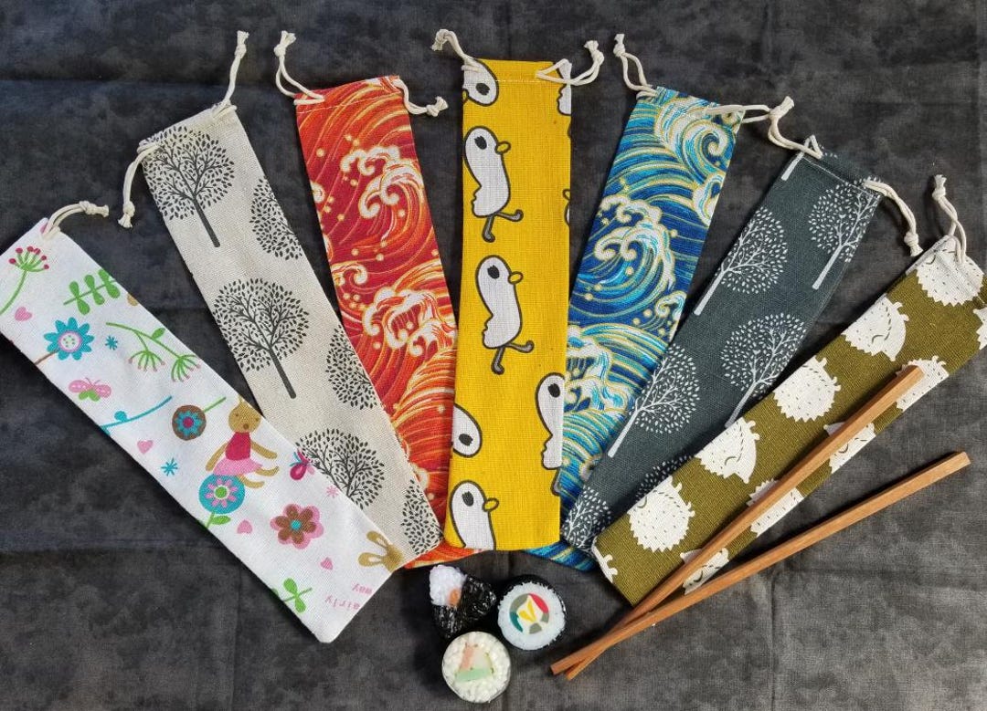Chopstick Sleeve Replacement, Chopstick Case, Reusable Chopstick ...