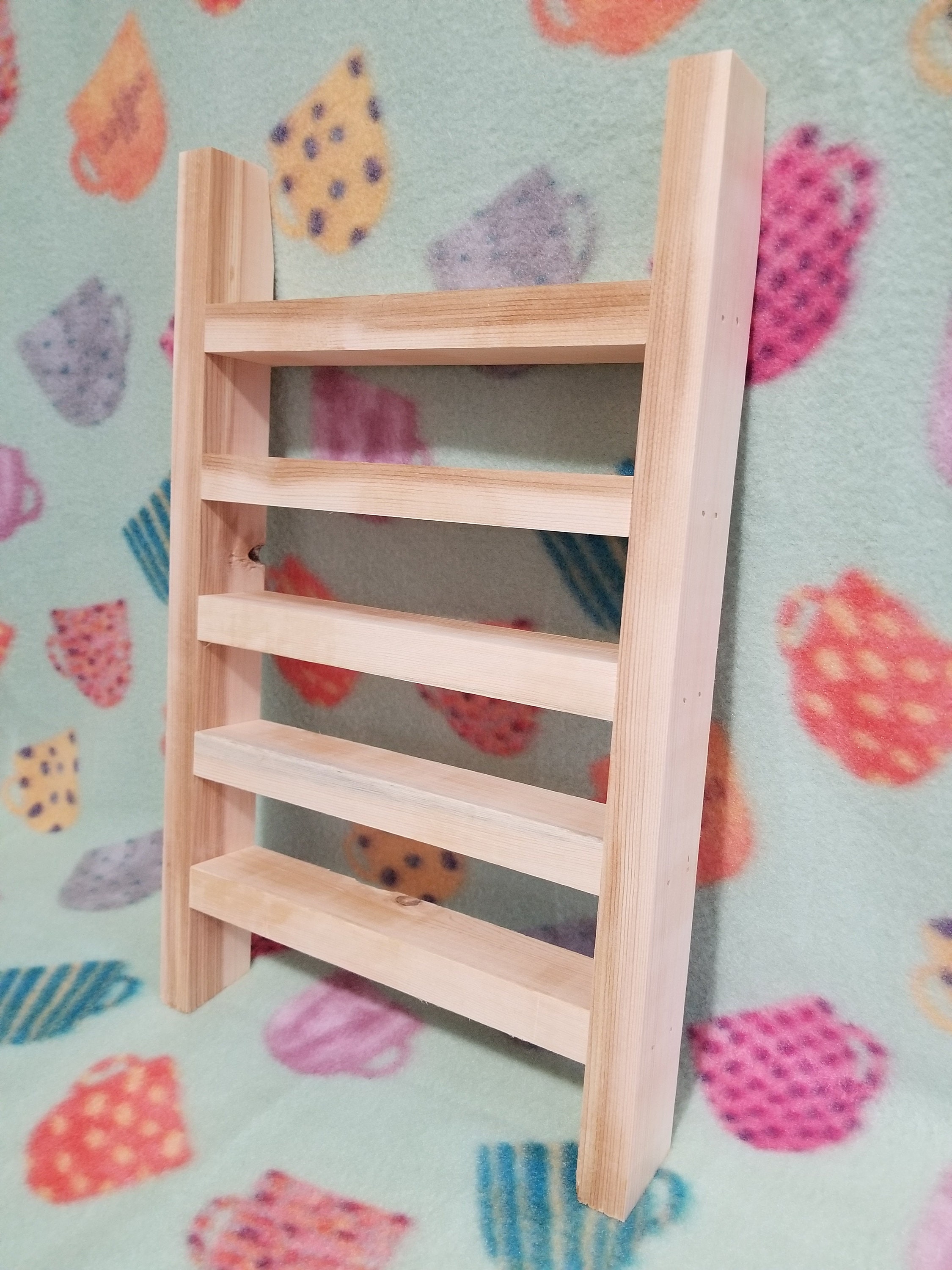 Rustic K-cup Ladder Organizer, Coffee Pod Storage, Kitchen Decor ...