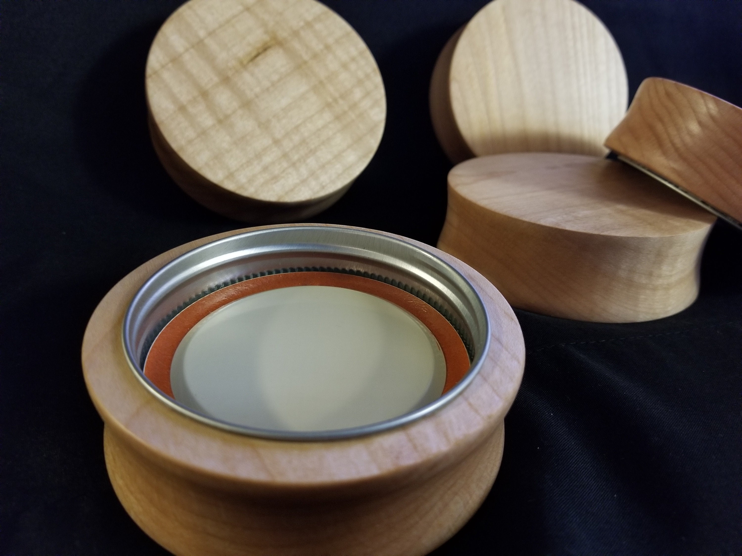 Wooden Mason Jar Lid - Etsy