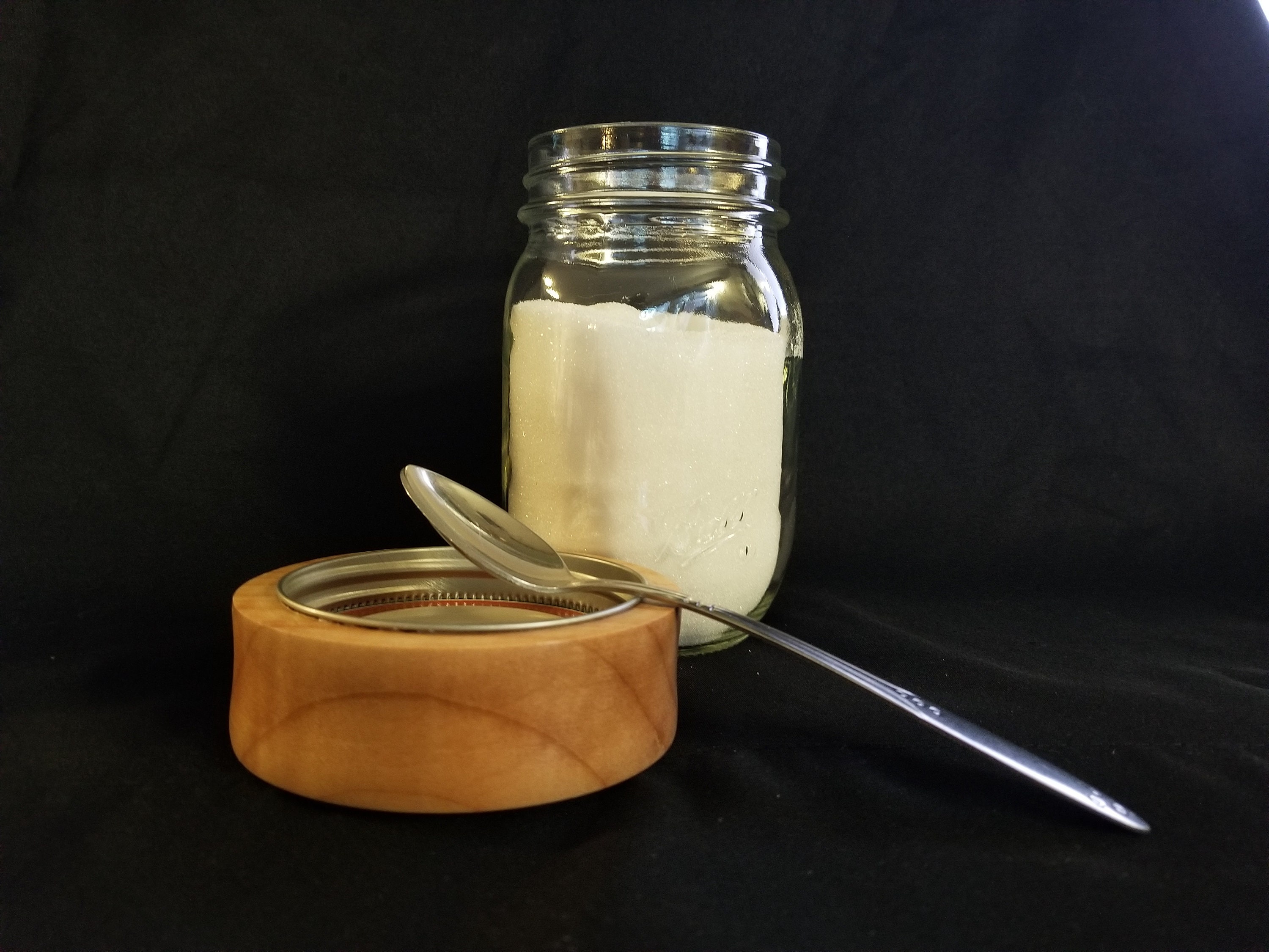 Wooden Mason Jar Lid - Etsy