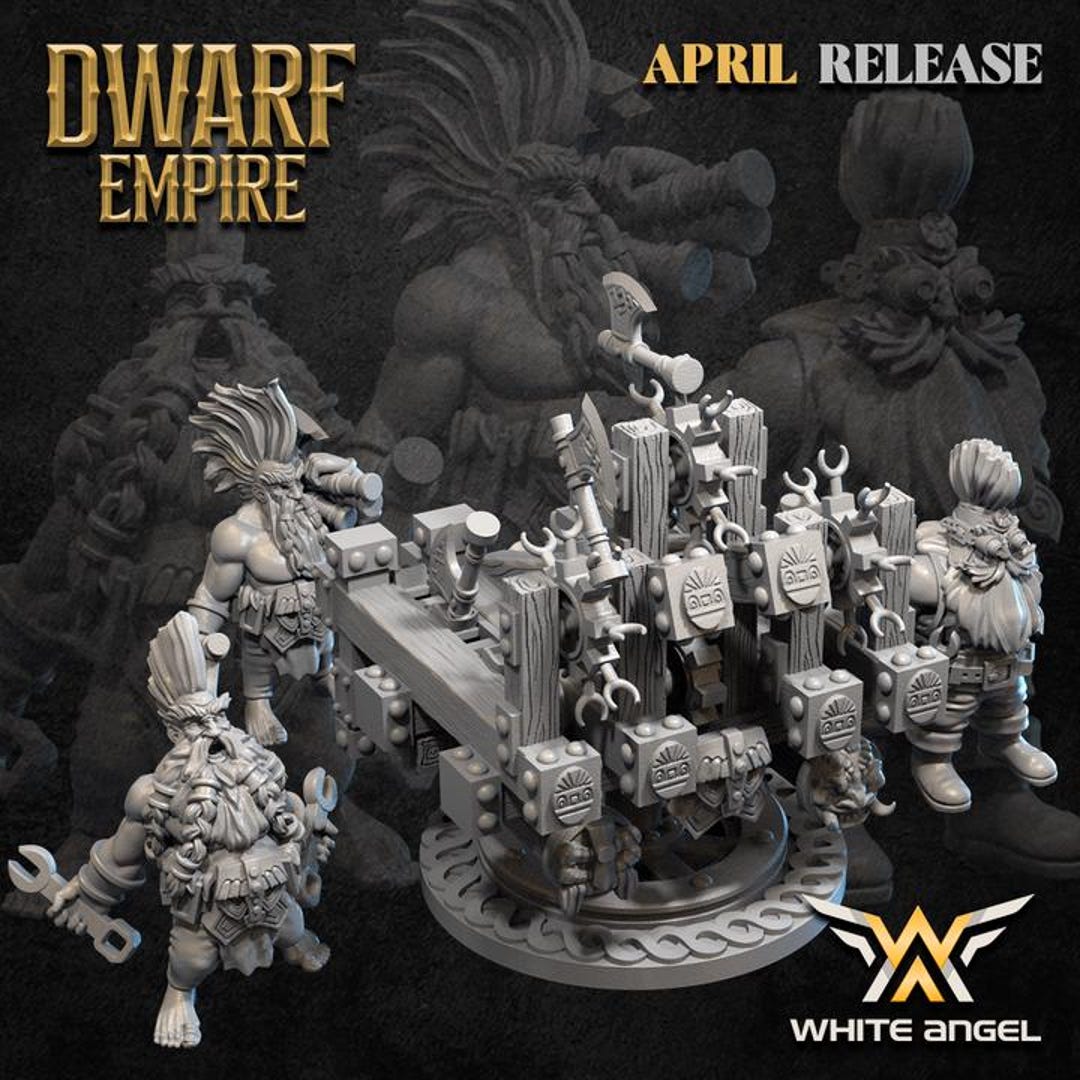 Dwarf Axe Machine - Etsy