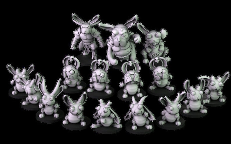 Fantasy Football Demonic Rabbits chosen Chaos - Etsy