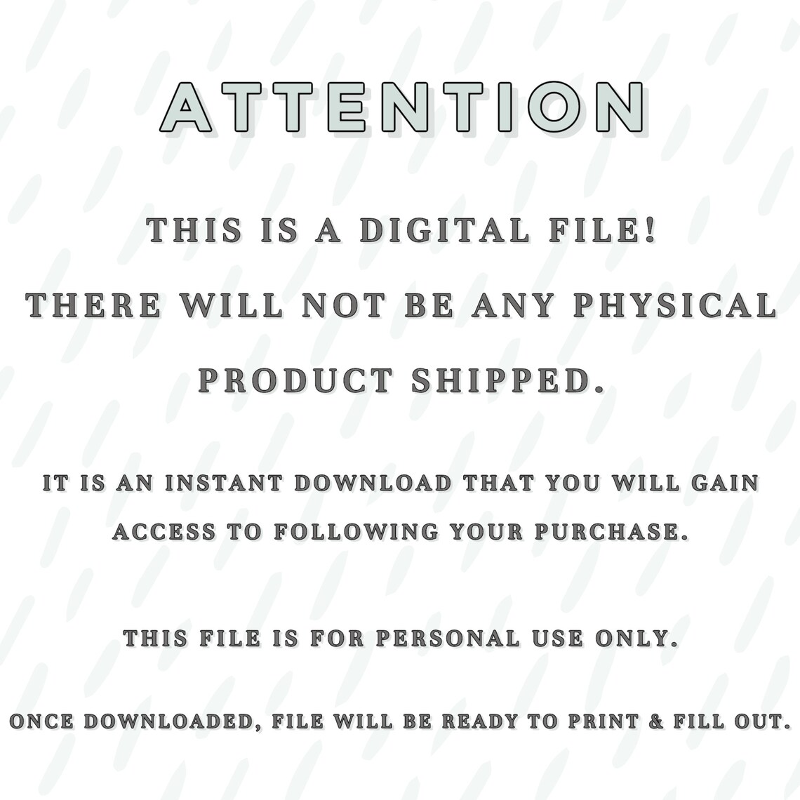 Set of 5 Attendance Sheets Dance Teacher Attendance Trackers Printables ...