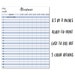 Set of 5 Attendance Sheets | Dance Teacher Attendance Trackers ...