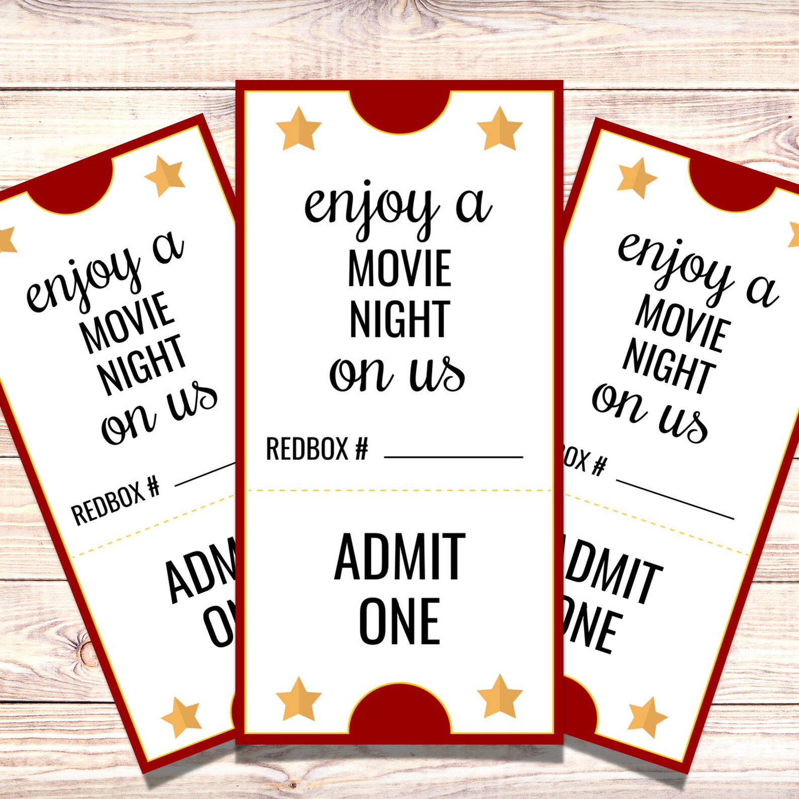 Printable Redbox Certificate, Redbox Gift Card, Teacher Appreciation ...