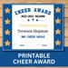 Customizable Cheerleader Award Certificate, Printable 8.5x11 Sport ...