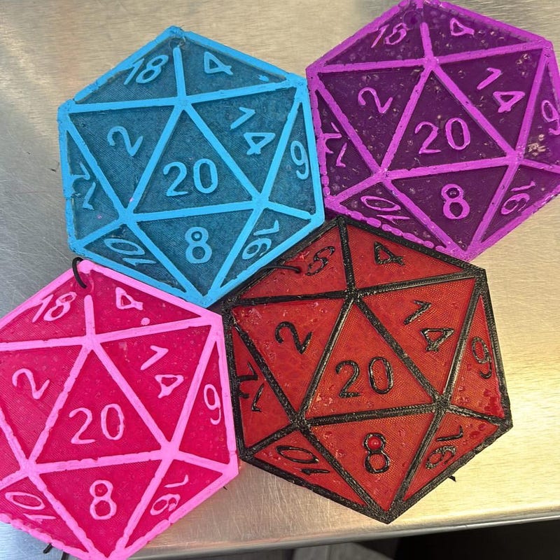 D20 Mold - Etsy