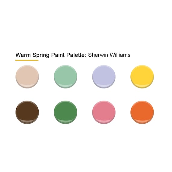 Spring Colors Sherwin Williams Springtime Paint Sample By