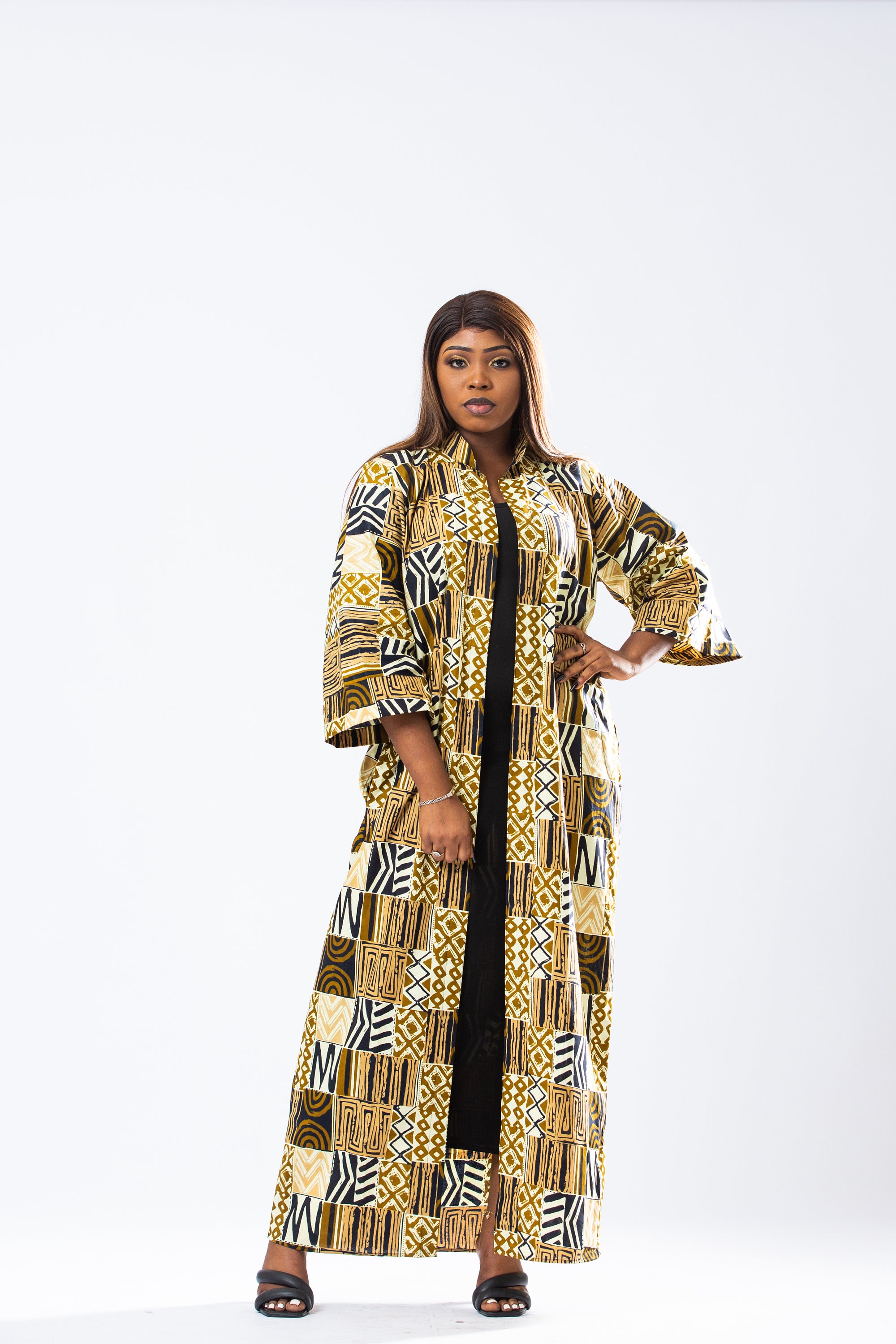 African Print Kimono - Etsy