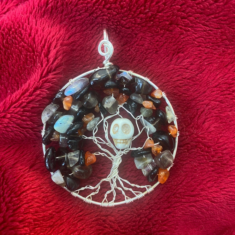 Kali Scorpio Tree of Life Pendant: Hindu Goddess Zodiac Pendant - Etsy