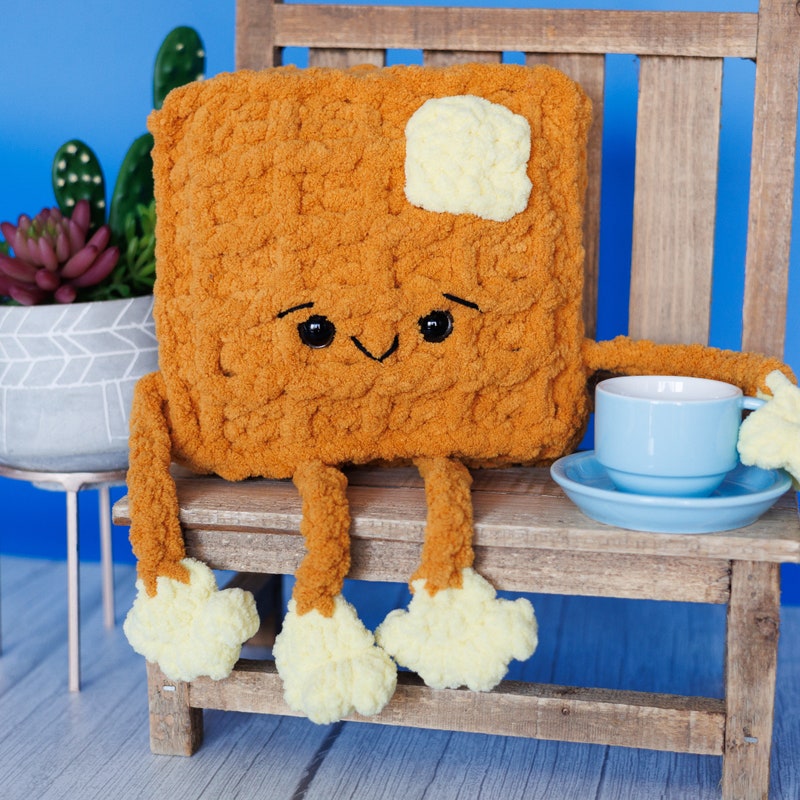 Waffle Toy - Etsy