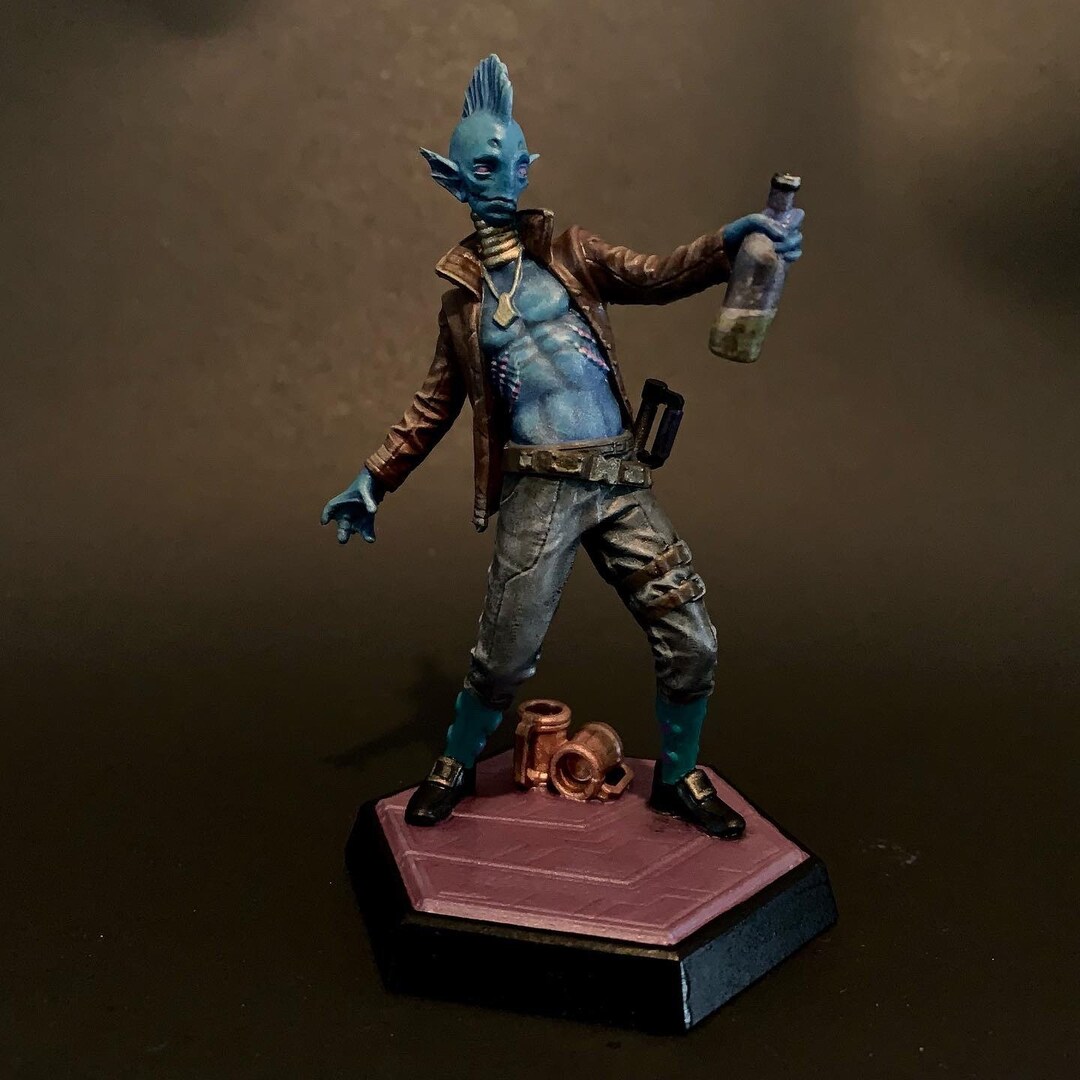 Dungeons and Dragons 75mm Miniature - Etsy