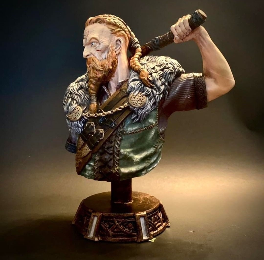 Extremely Lifelike Viking Statue - Etsy