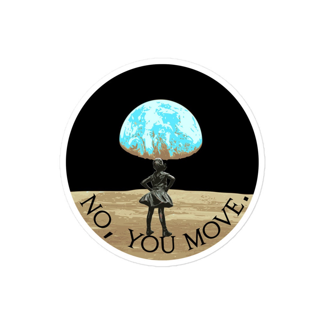 No You Move Fearless Girl Stickers Hope Punk Girl Power - Etsy
