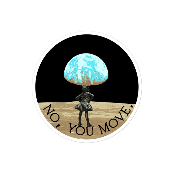 No You Move Fearless Girl Stickers Hope Punk Girl Power - Etsy