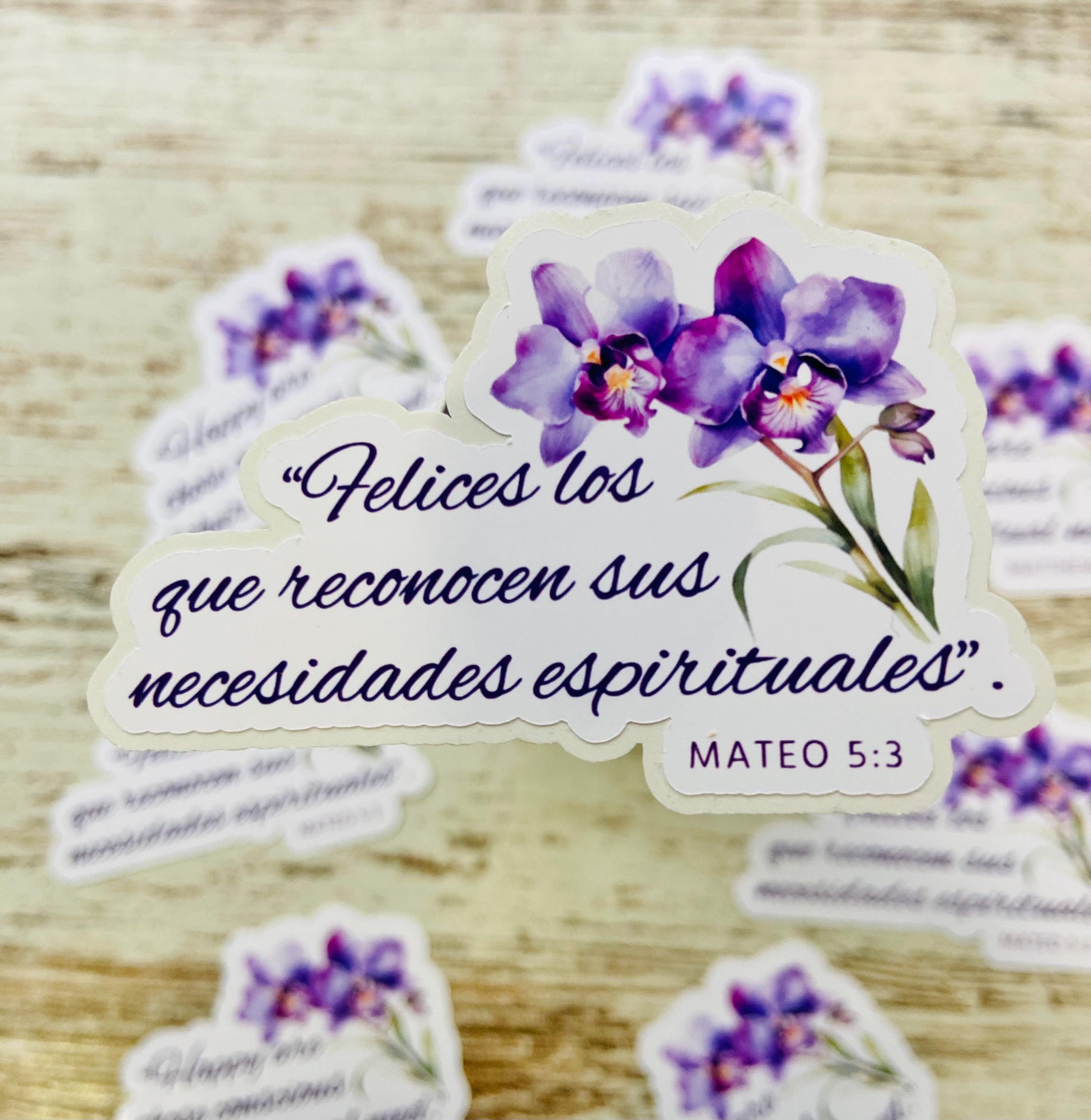 2026 Year Text Sticker / JW Stickers / Pioneer Gifts / Matthew 5:3 ...