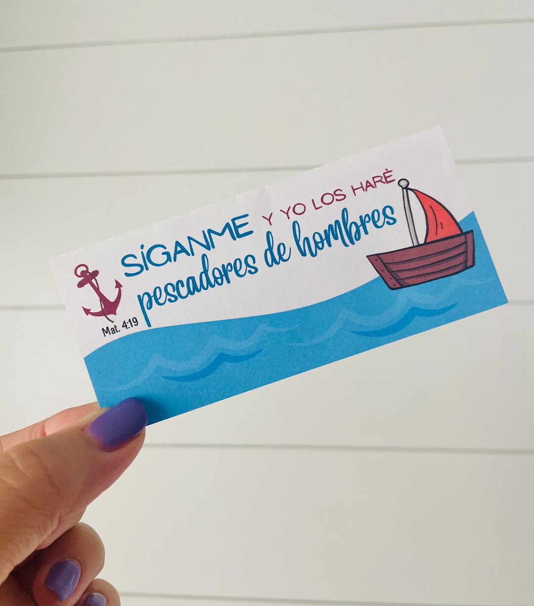 Fishers of Men Gift Tag (SPANISH) / Pioneer School Gifts / Pioneer ...