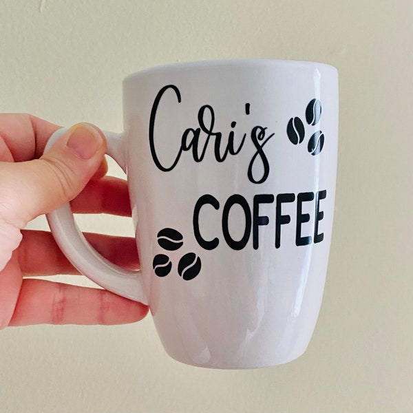 Coffee Vinyl Decal - Etsy