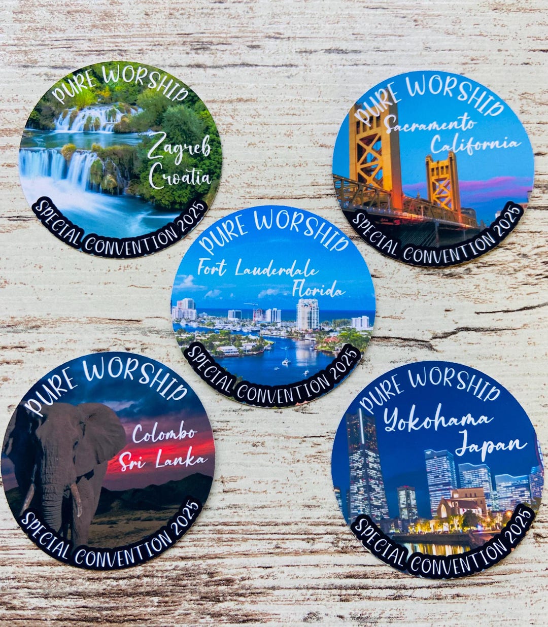 Special Convention 2025 Stickers / JW Special Convention Gifts / Pure ...