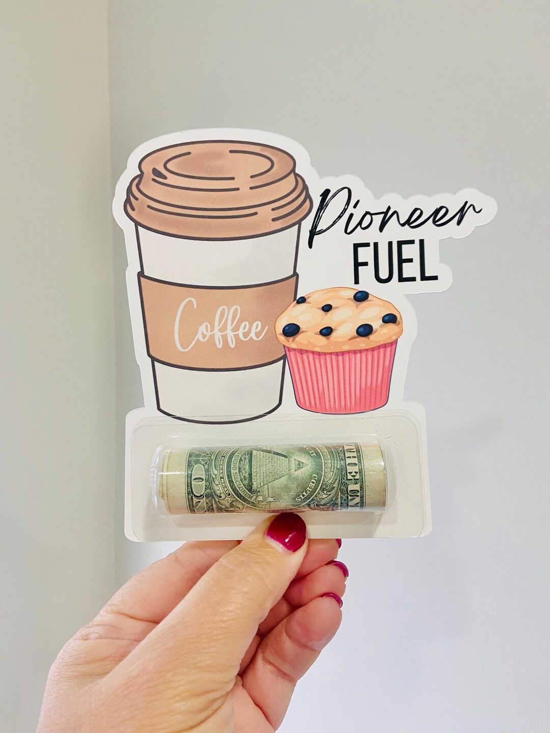 Pioneer Fuel Gift Card Holder: JW Coffee Lover Gift - Etsy
