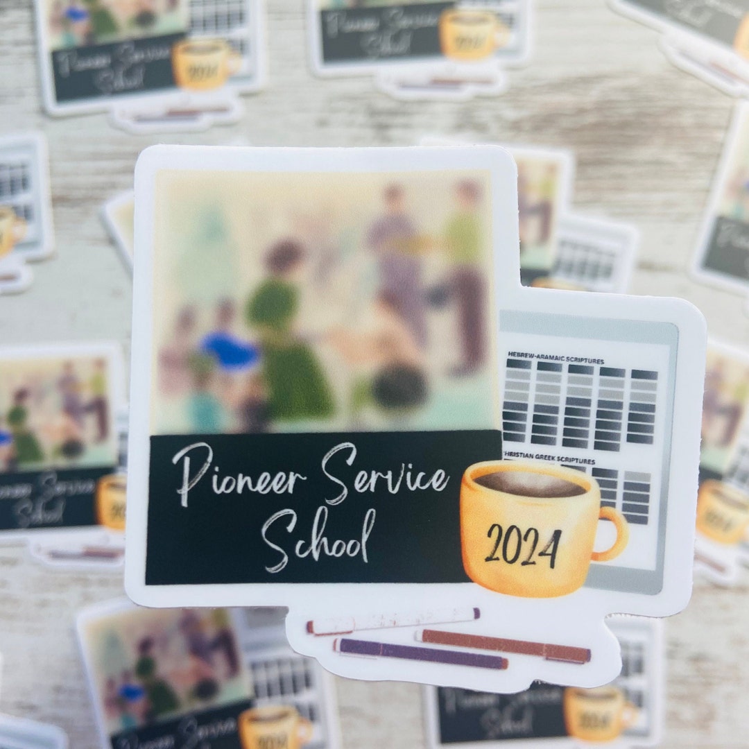 Pioneer School Stickers / Pioneer Gifts / JW Pioneer Stickers / Pioneer ...