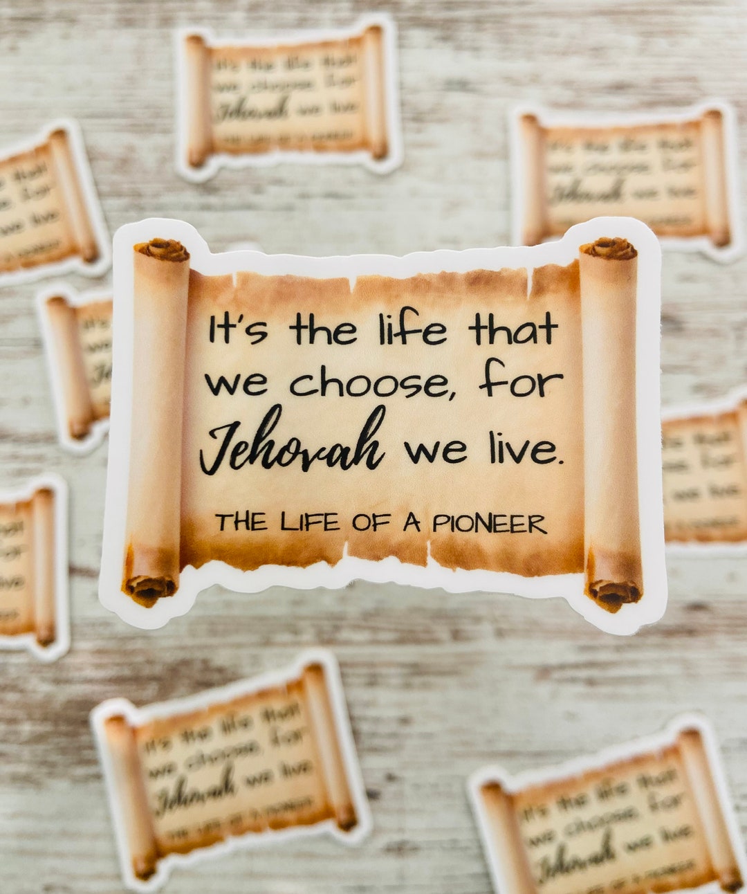 The Life of a Pioneer Stickers / Pioneer Gifts / JW Pioneer Stickers ...