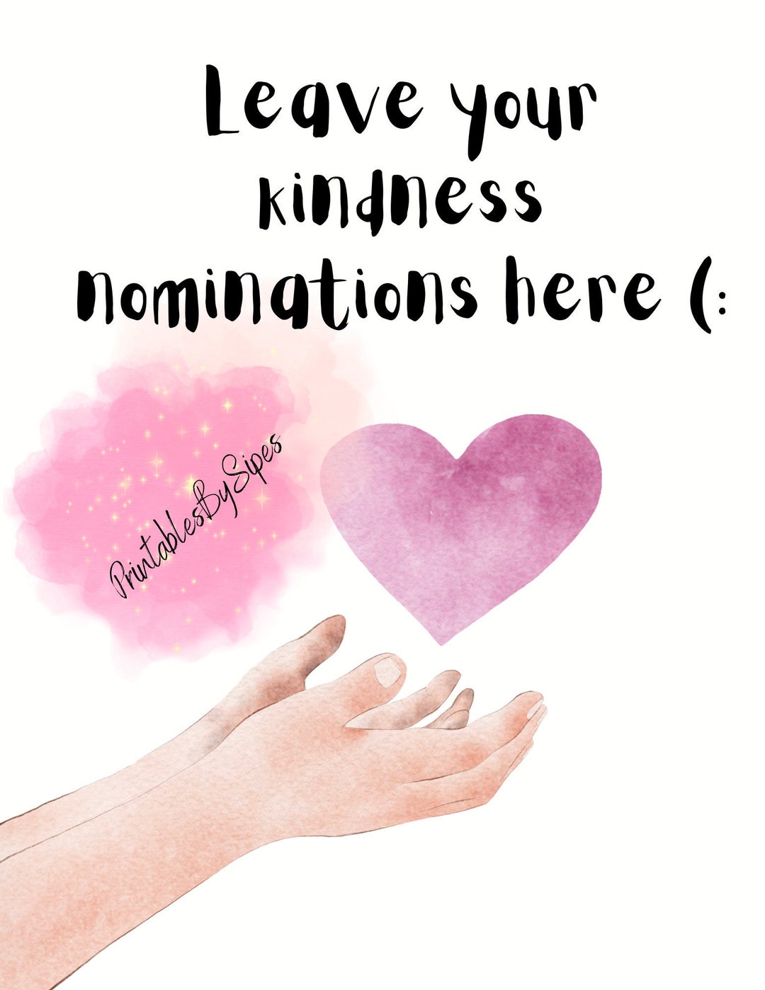 Kindness Nominations Slips for Classroom - Etsy