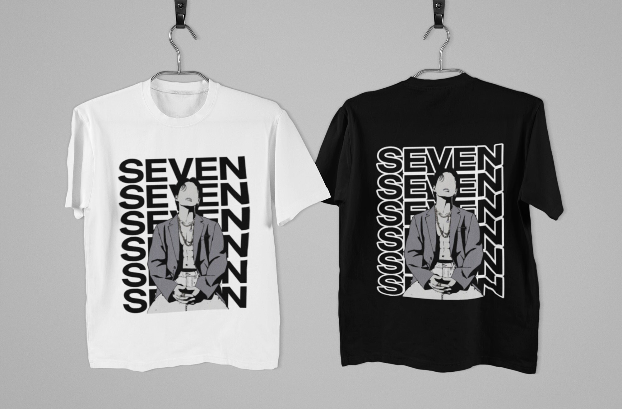 Bts Printable Jungkook Seven Seven Jungkook Seven Jk Bts - Etsy