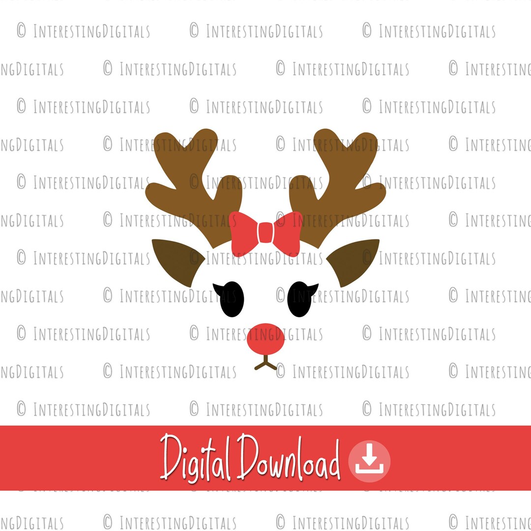 Reindeer Christmas Printable, Rudolf the Red Nosed Reindeer Png, Rudolf ...