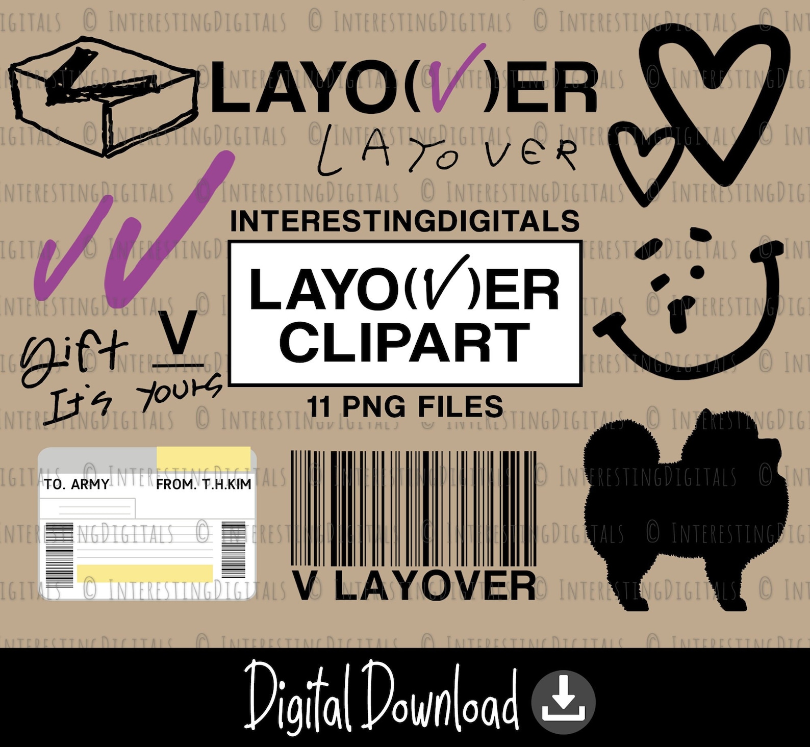 Kpop Printables, Kpop Clipart, Kpop Digitals, Kpop Digital Art, Kpop ...