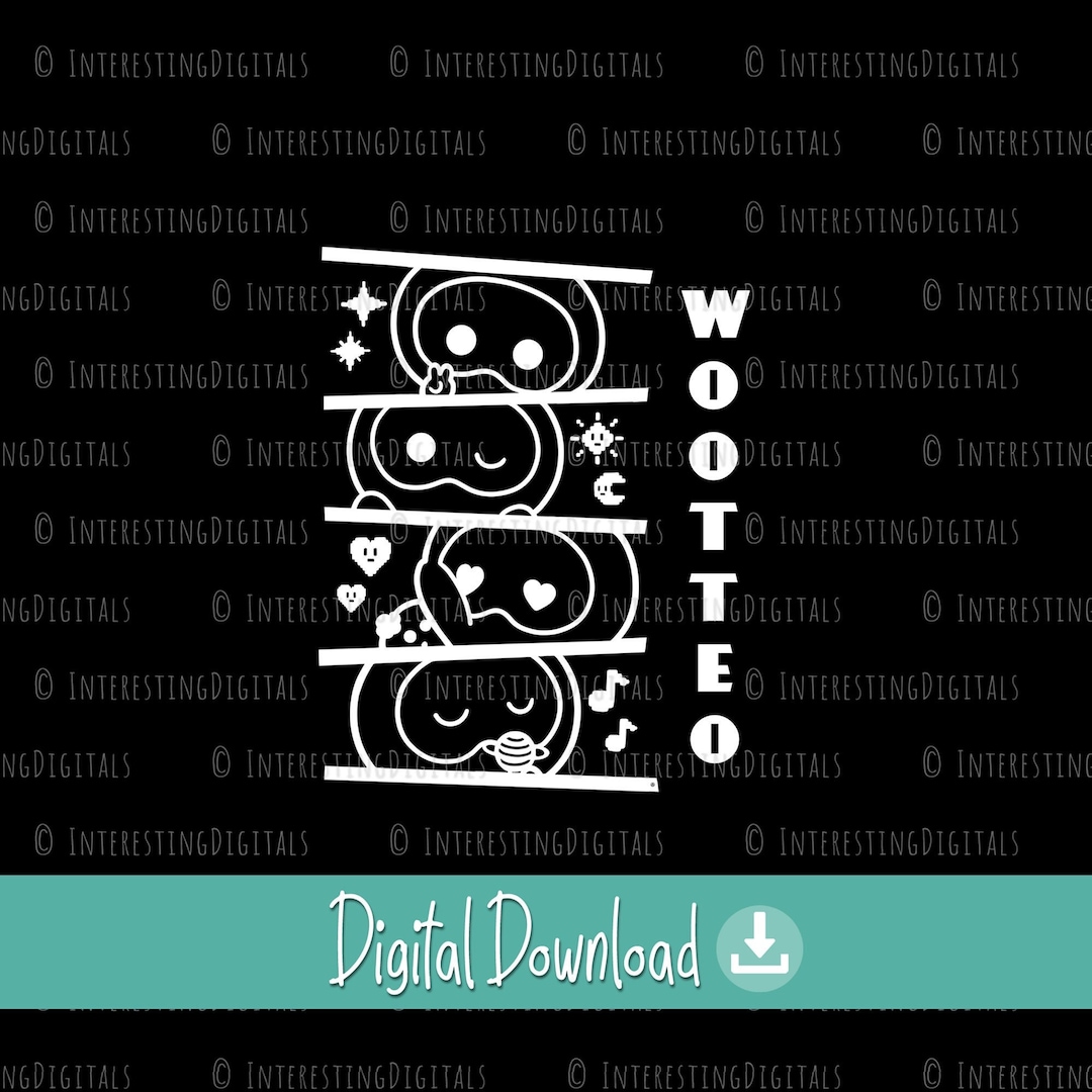 Bts Printable Wootteo Wootteo Png the Astronaut the - Etsy