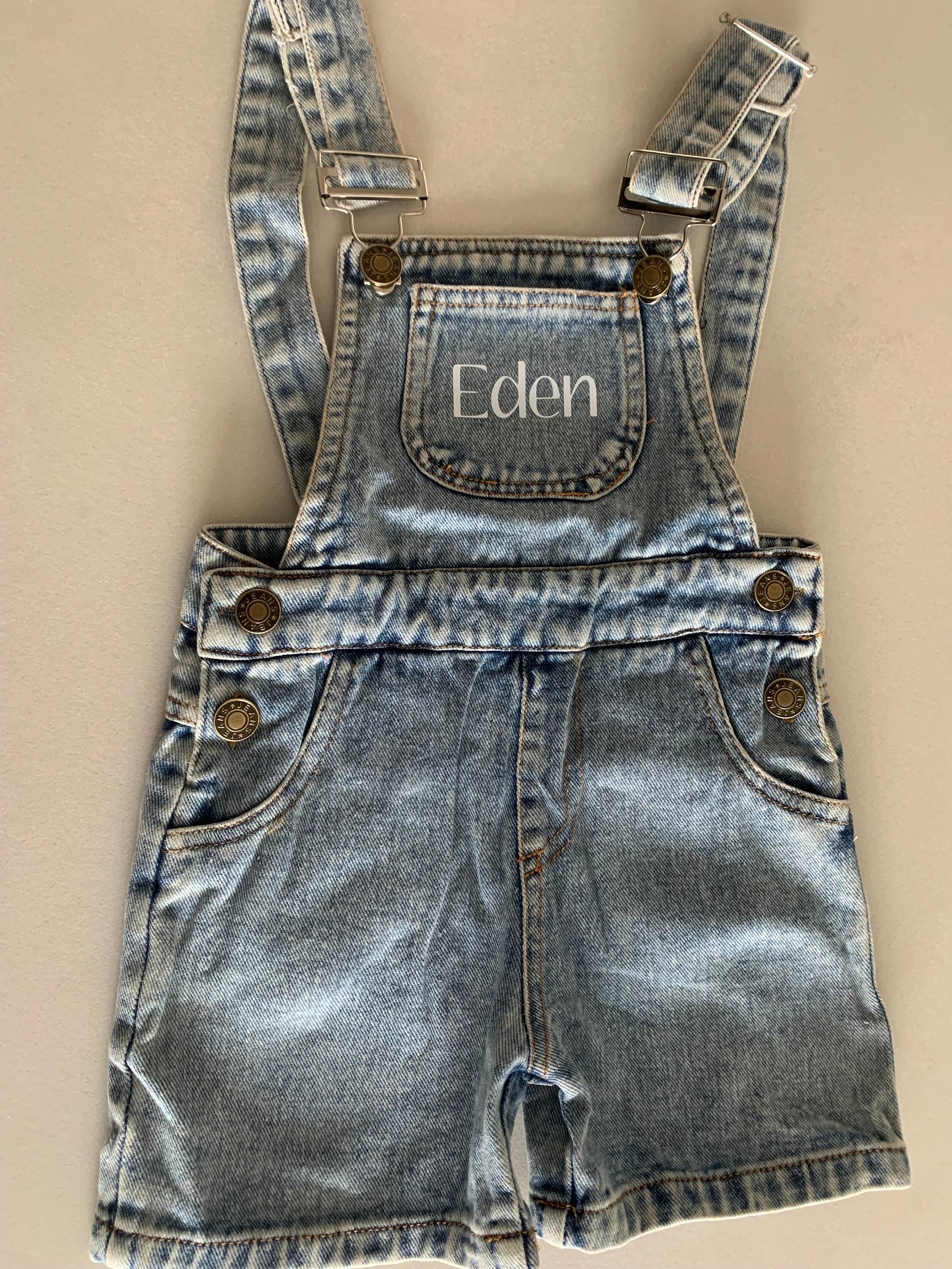 Personalised Overalls - Etsy