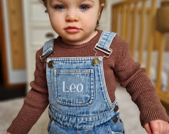 Personalised Overalls - Etsy