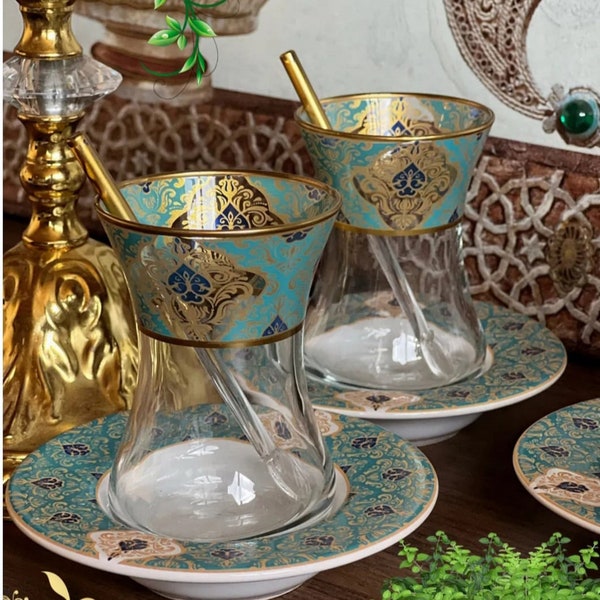 Turkish Tea Set - Etsy
