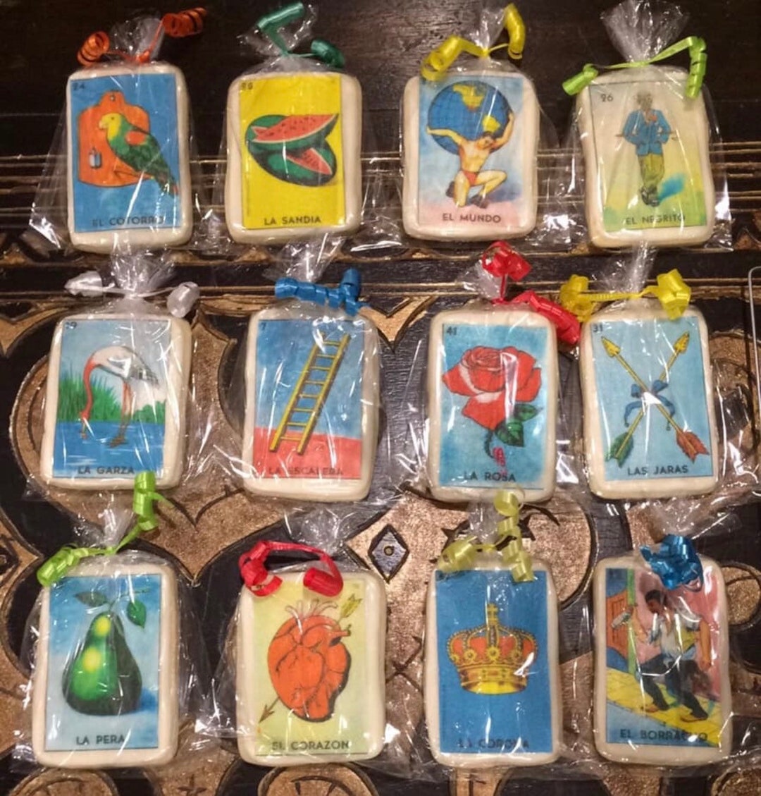 Lotería Cookies 12 - Etsy