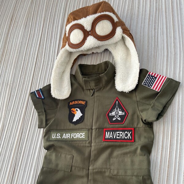 Fighter Pilot Costume - Etsy