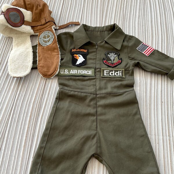 Kids Fighter Pilot Costume - Etsy