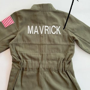 Personalized Aviator Long Fighter Costume*captain Airborne Outfit ...