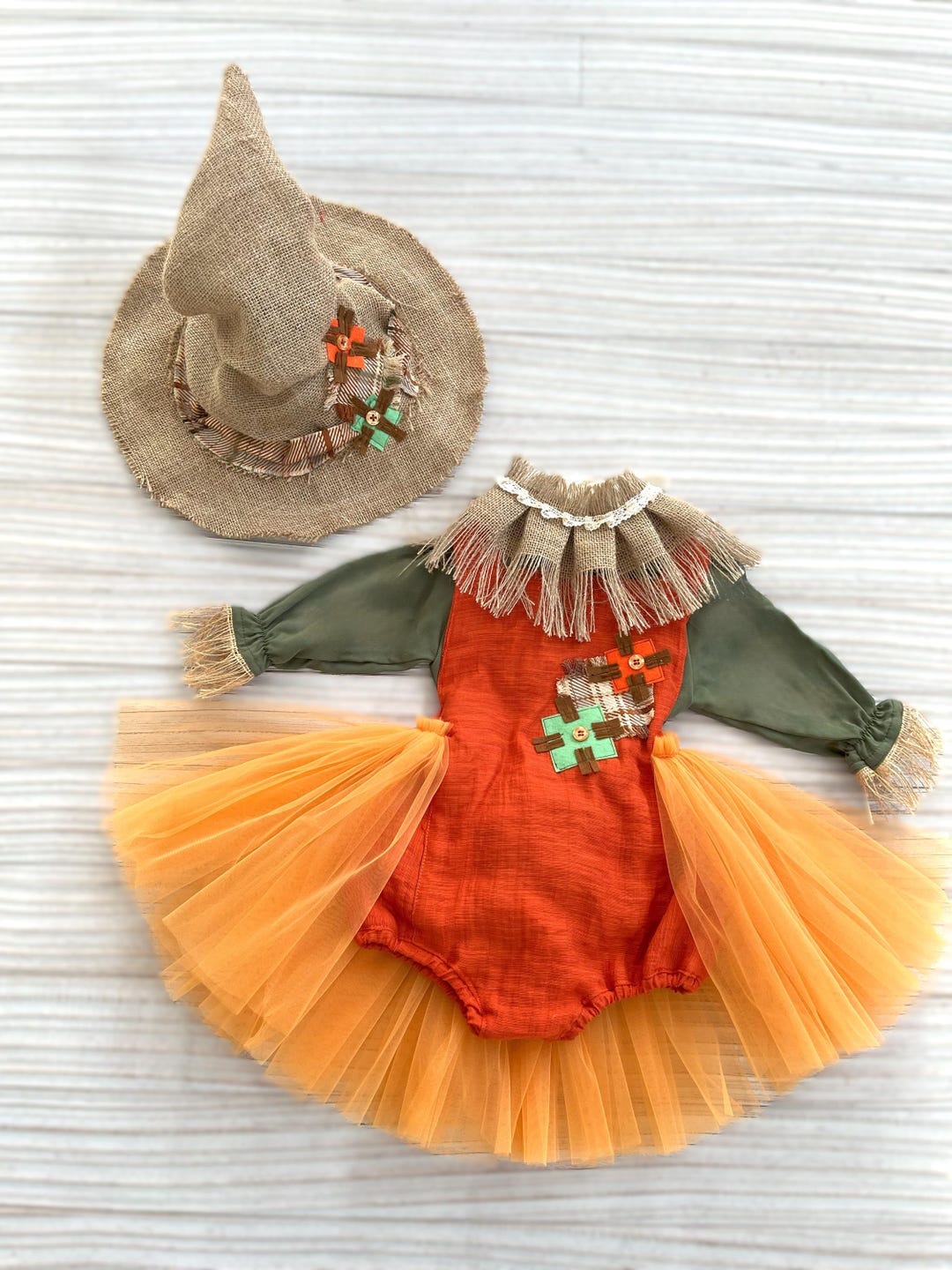 Personalized Wizard of Oz Inspired Scarecrow Boy-girl Costume*halloween ...
