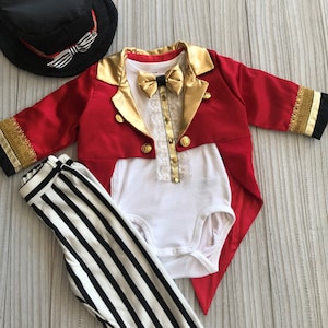 Baby Greatest Red Showman*halloween Kids Costume* Toddler Circus ...